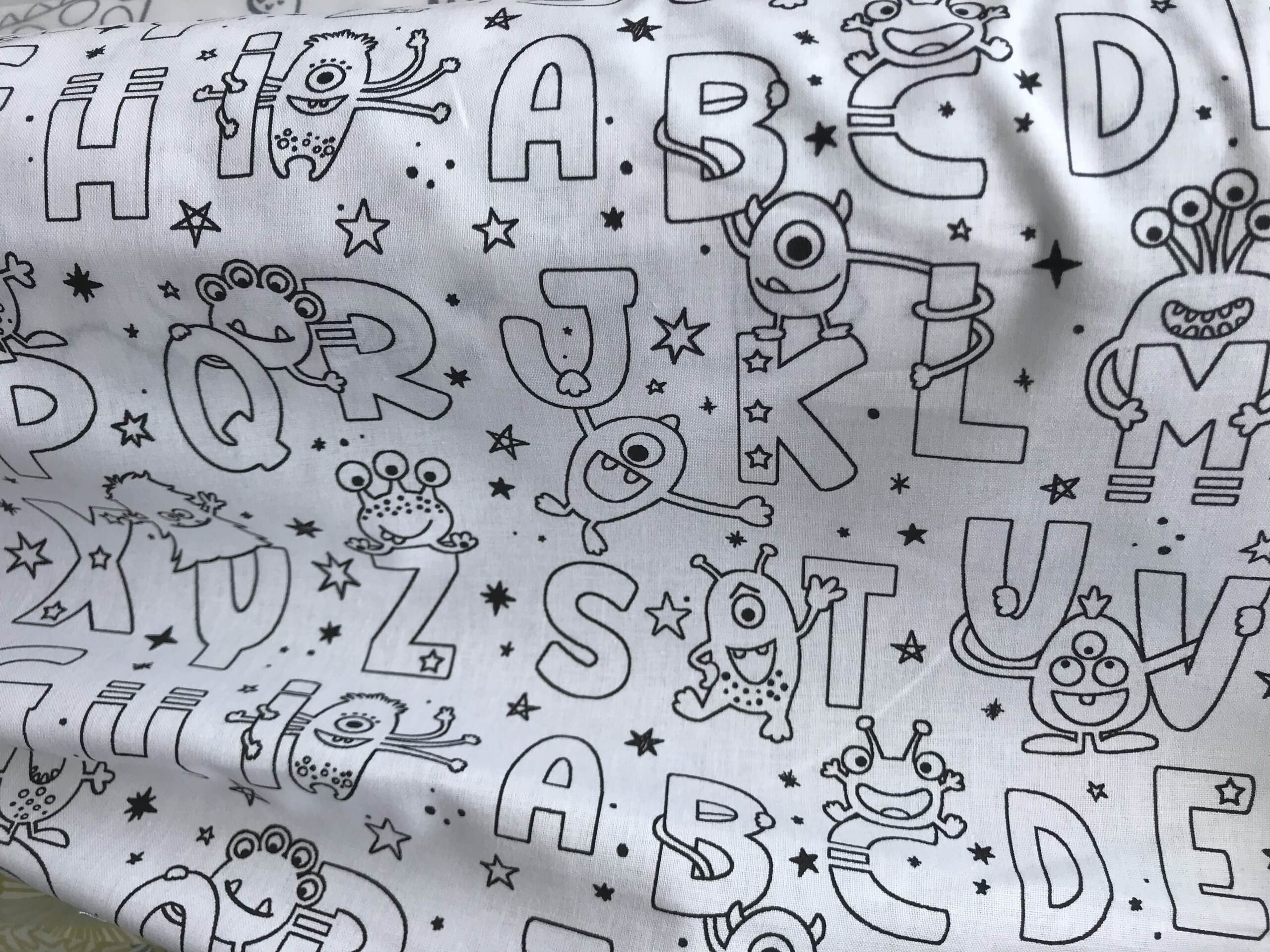 Coloriage Alphabet - Jane Couture